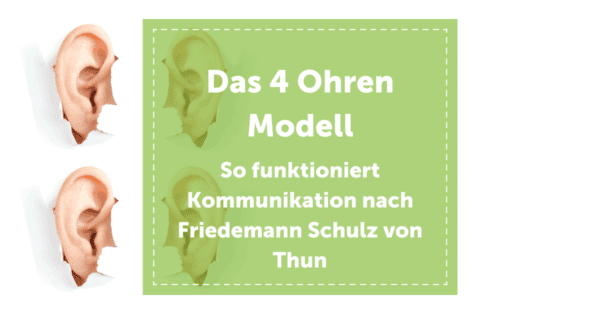 Das 4 Ohren Modell nach Friedemann Schulz von Thun