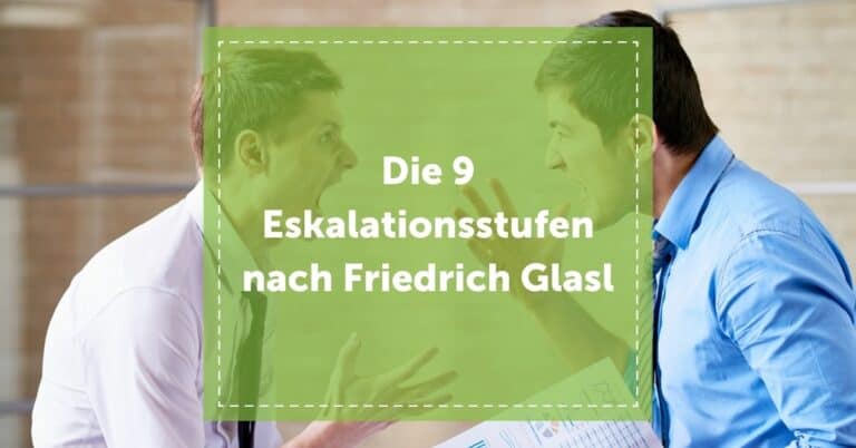 Die 9 Eskalationsstufen nach Friedrich Glasl